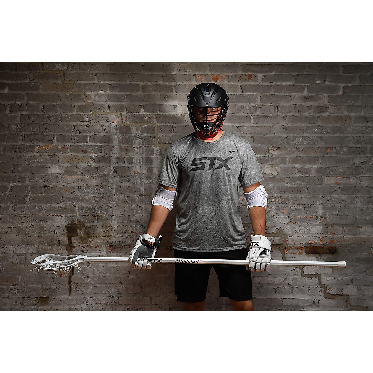 STX Lacrosse Hammer 500 EnduraForm Unstrung Head, White