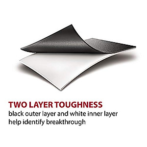 Venom Steel Industrial Nitrile Gloves, 6 mil, 2 Layer Rip Resistant, One Size Fits Most, 100 Count