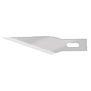 AccuTec Pro Hobby Blades #11 Standard Refill - 100-Pack - Precision Engineered with High Carbon Steel for Acute Point - APBL-5006