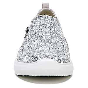 Ryka Womens Ally Slip On Casual and Fashion Sneakers Gray 8.5 Medium (B,M)