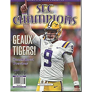 LINDY'S SPORTS PRESENTS, SEC CHAMPIONS 2020 GEAUX TIGERS ! * PEACH BOWL PREVIEW