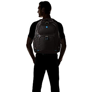 Zoom Checkpoint-Friendly 15" Laptop Computer Backpack Bag Black