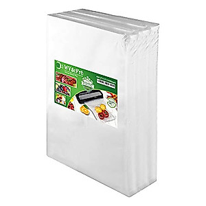 WVacFre 100 Quart Size 8x12Inch 4mil Food Vacuum Sealer Bags with Commercial Grade,BPA Free,Heavy Duty,Great for Food Vac Storage or Sous Vide Cooking