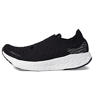 New Balance Women's Fresh Foam X 1080 Unlaced V1 Running Shoe, Black/White, 8