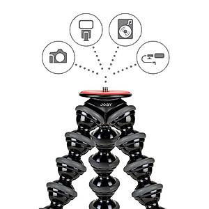 JOBY GorillaPod 5K Stand. Premium Flexible Tripod 5K Stand for Pro-Grade DSLR Cameras or devices up to 5K (11lbs). Black/Charcoal.