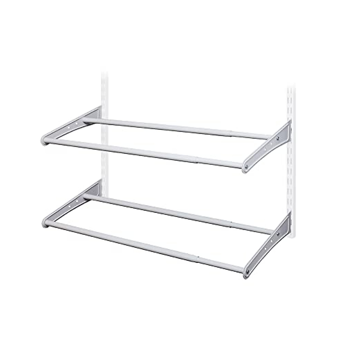 ClosetMaid 28440 ShelfTrack Expandable Shoe Rack, 24" x 42", White