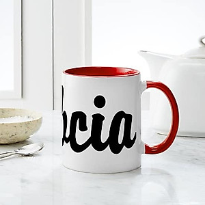 CafePress Babcia Script Mug Ceramic Coffee Mug, Tea Cup 11 oz