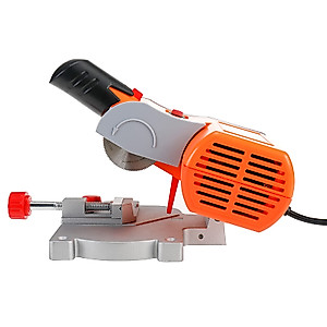 LuckyHigh Mini Benchtop Cut-Off Miter Saw 2" Blade 1/2" Cutting Depth Mini Bench Cutting Metal Wood Plastic