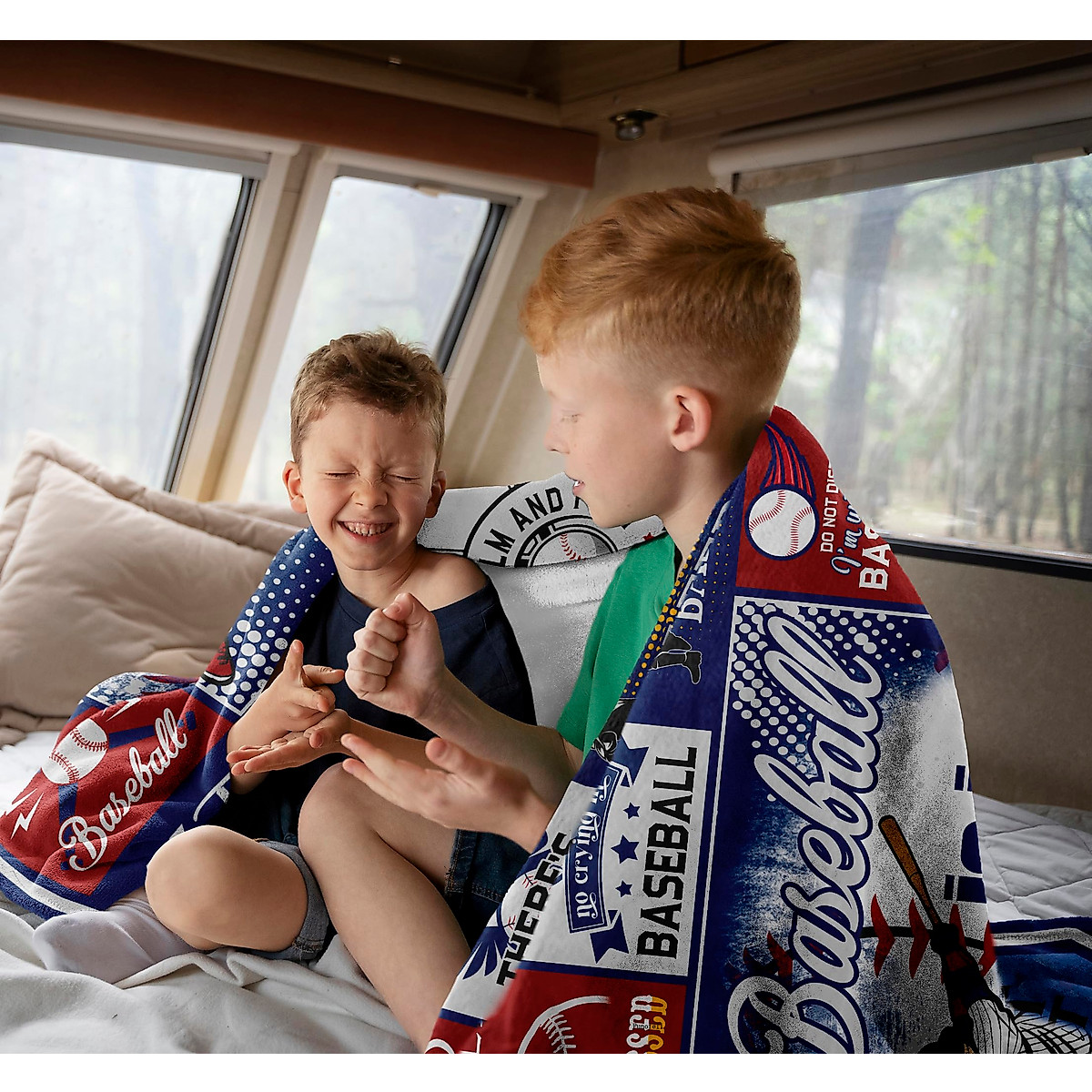 Punofell Christmas Baseball Gifts for Boys 8-12 - Baseball Gifts for Men for All Ages- Gifts for Boys Who Love Baseball Blanket- Baseball Player/Lover Gift - Baseball Team/Fan Gifts Blanket 50" x 60"