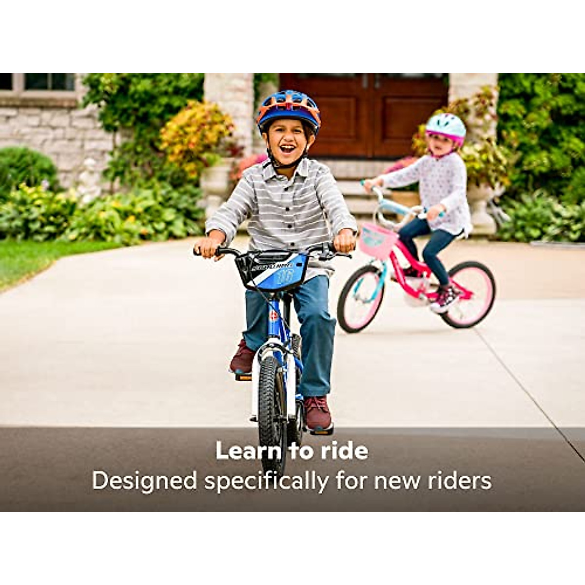 Schwinn Koen & Elm BMX Style Kids Bike in 20-Inch Wheels, With Number Plate, Chain Guard & Kickstand, For Boys & Girls Age 7-13 Year Old, No Training Wheels, Black