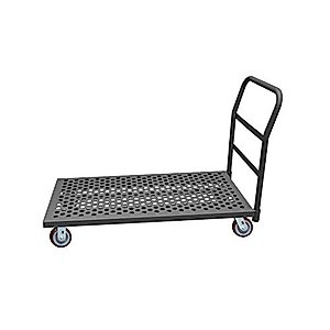 Durham EPTP24365PU95 Perforated Platform Truck, Lips Down