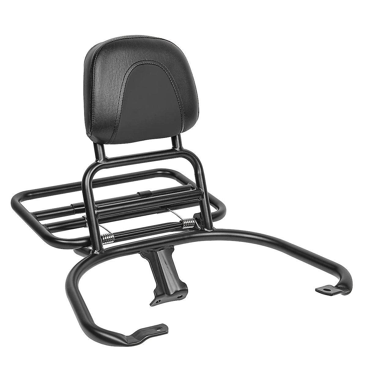 Scooter Rear Luggage Cargo Rack Adapter w/Passenger Backrest Back Rest Cushion Pad Sissybar Sissy Bar for Ve-spa Primavera Sprint Elettrica 150 2014 2015 2016 2017 2018 2019 2020 2021 2022