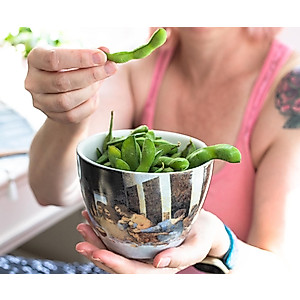 Boom Trendz Bowl Bop Last Ramen Supper Japanese Dinner Set | 16-Ounce Ramen Bowl, Chopsticks