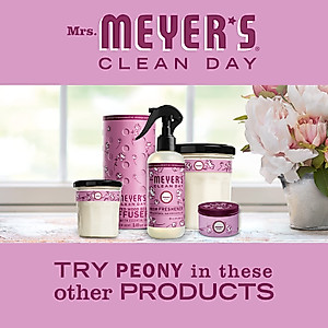MRS. MEYER'S CLEAN DAY Room and Air Freshener Spray, Non-Aerosol Spray Bottle Infused with Essential Oils, Peony, 8 fl. oz - Pack of 3