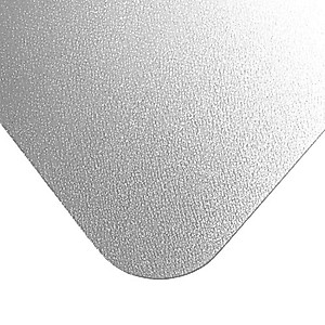 Amazon Basics Vinyl Office Chair Mat for Hard Floors, 47 x 59 Inches, Clear