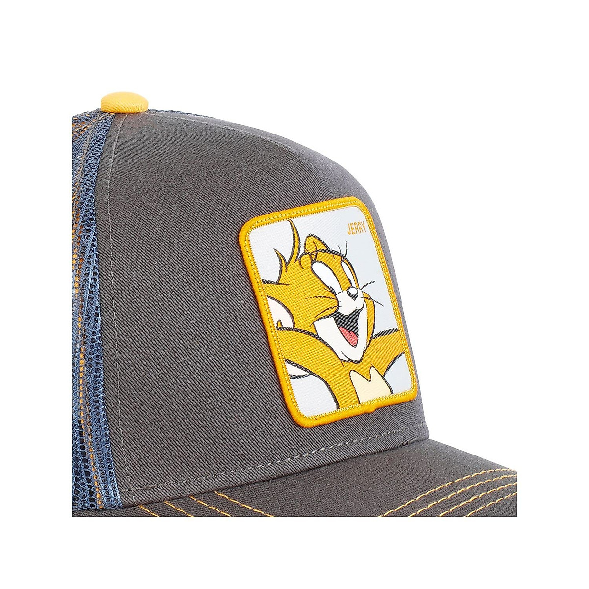 Capslab Jerry Grey Tom and Jerry Trucker Cap - One-Size
