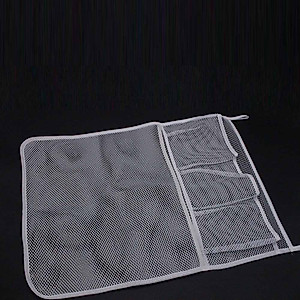Toxz Baby Bath Time Toy Tidy Storage Hanging Bag Mesh Bag Mesh Bathroom Organiser Net,with Suction Caps,Polyester Material,Washable,Durable(Ship from US!)