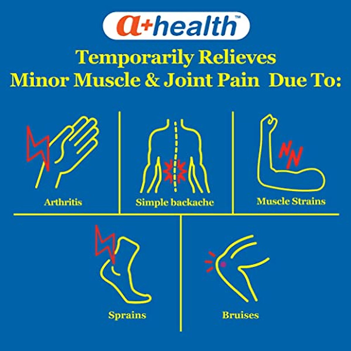 A+Health Cool & Heat Pain Relieving Liquid, Menthol 16%, Maximum Strength, Roll On, Made in USA, 2.5 fl Ounces (CoolHeat)