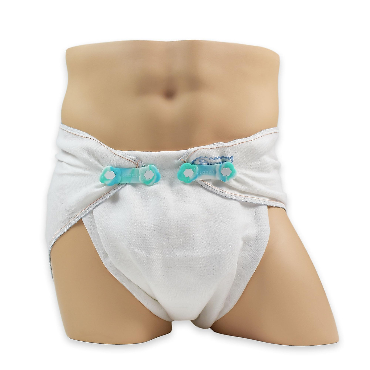 Purity Adult Flat Cloth Diapers by LeakMaster - Soft, Absorbent & Durable 100% Cotton Gauze Weave Fabric. Made in The USA - X-Large Size 44x44 Inches - 2 Layered