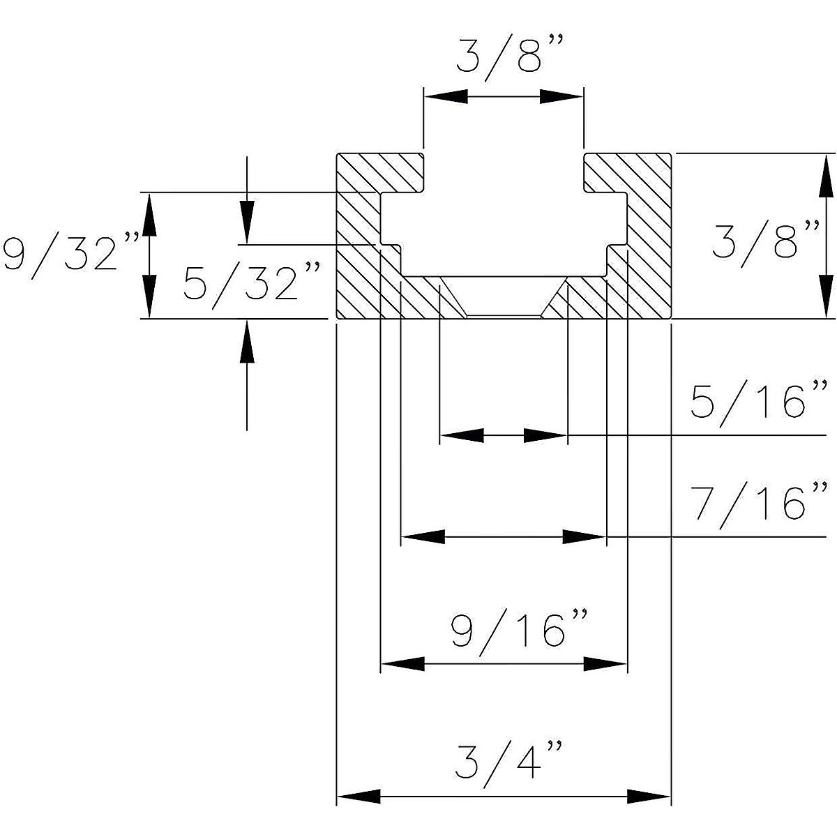POWERTEC 48" Miter T Track w/ T-Bar for Table Saw, Router Table, Band Saw, Works with 3/4” x 3/8” Miter T Slot, Miter Gauge, T Track Accessories for Woodworking and Sliding Jigs, 2 Sets (71156-P2)