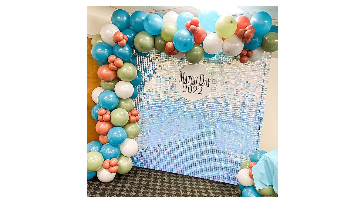 Rainbow Shimmer Wall Backdrop for Stunning Events
