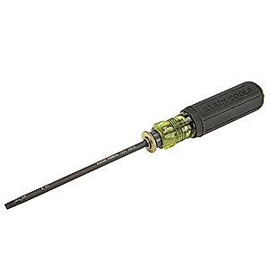 Klein Tools 32751 Screwdriver with Adjustable Length 4 to 8-Inch, #2 Phillips Tip and 1/4-Inch Slotted Tip