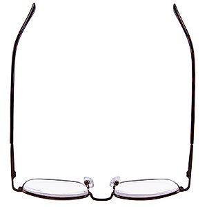 EYEGUARD High Magnification Power 2 Pairs Spring Hinge Reading Glasses Ultra Clear Men & Women Reader(+4.50+5.00 +5.50+6.00)