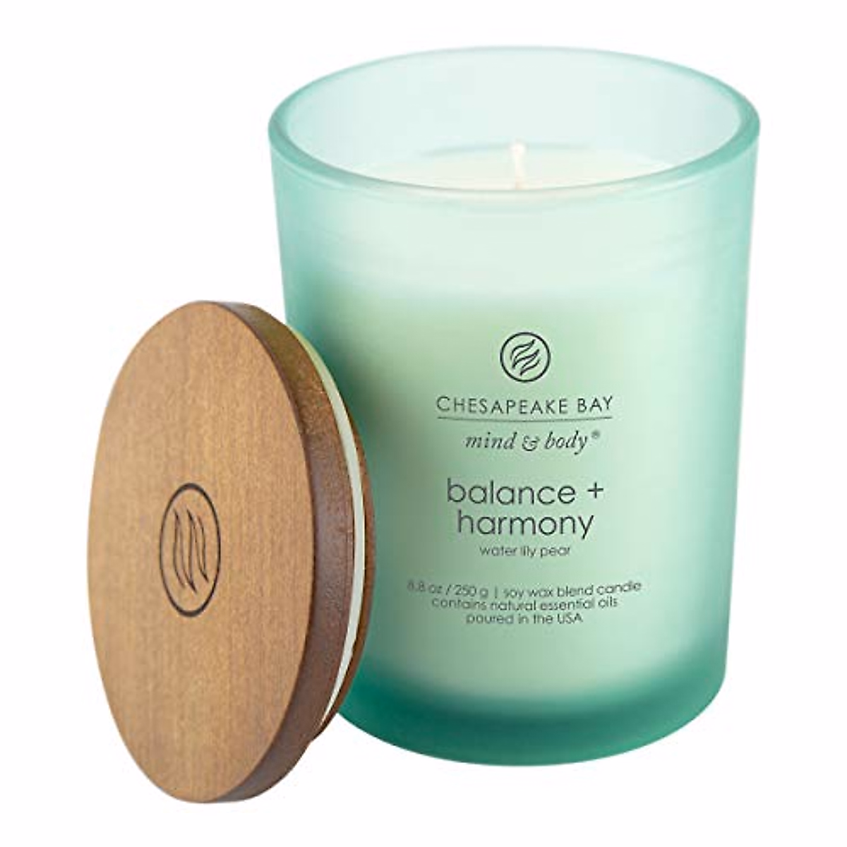 Chesapeake Bay Candle Scented Candles, Peace + Tranquility & Balance + Harmony, Medium (2-Pack)