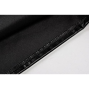 Achieer Women Sexy Club Party Strapless Bodycon Pu Leather Black Ruched Latex Dress