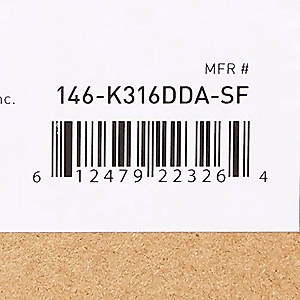 McKesson Wheelchair, Swing Away Foot Leg Rest, Desk Length Arms Flip Back, 16 in Seat, 300 lbs Weight Capacity, 1 Count