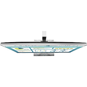 HP EliteDisplay E273 27 Inch FHD (1920 x 1080) LED Backlit IPS Monitor (1FH50A8#ABA) Bundle with HDMI Port, VGA Port, DisplayPort, 6-feet HDMI Cable and LCD Cleaning Kit