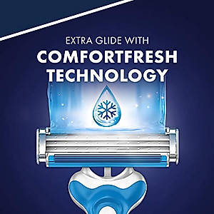 Gillette Sensor3 Cool Men's Disposable Razors, 8 Count