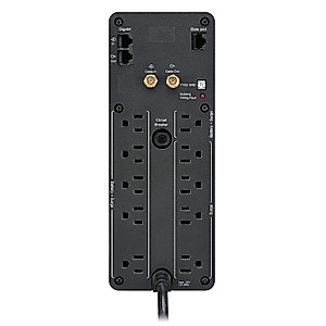 APC Sine Wave UPS Battery Backup & Surge Protector, 1000VA, APC Back-UPS Pro (BR1000MS) Bundle Including 16GB DataTraveler
