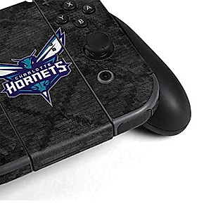 Skinit Decal Gaming Skin Compatible with Nintendo Switch Bundle - Officially Licensed NBA Charlotte Hornets Dark Rust Design