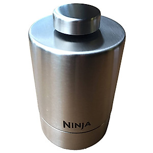Ninja Signature Designer Cinnamon Shaker with 5 Stainless Steel Stencils for Coffee Bar CF090 CF091 CF092 CF097 CF110 CF111 CF112 CM400 CM401 clear