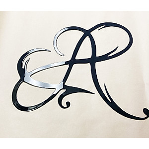 Infinity Heart Metal Wall Art -Always & Forever Infinity
