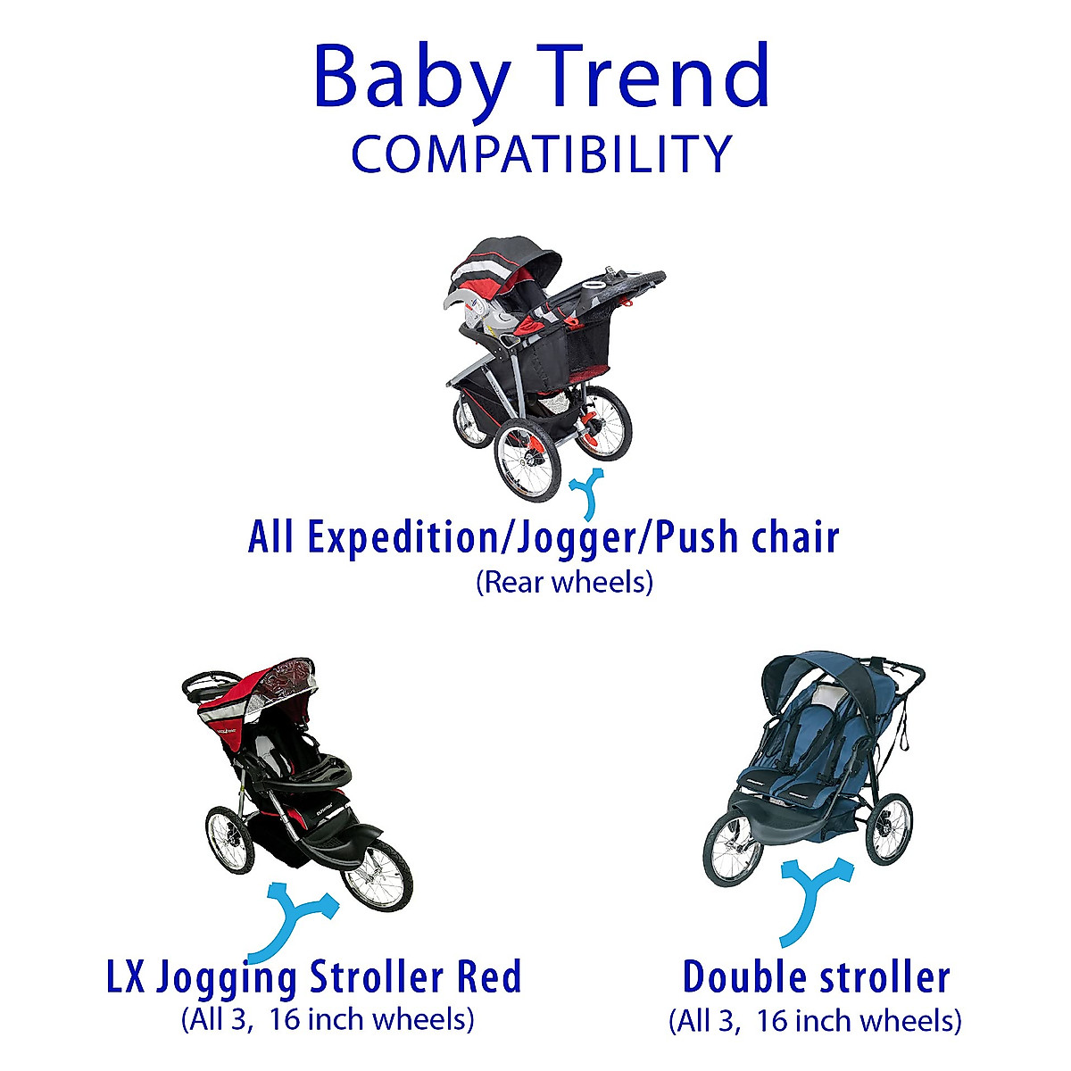 High QY Tire and Tube for Baby Trend