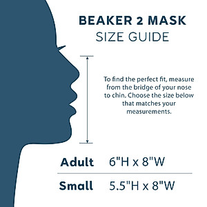 Lug unisex adult Beaker 2 Reusable Covering 3pk - Matching Set Face Mask, Black, One Size US