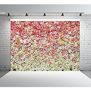 SJOLOON 7X5ft Floral Backdrop for Photography Valentine's Day Backdrop Wedding Backdrops Spring Flower Photography Backdrop Backdrops for Photographers Studio Props 10938
