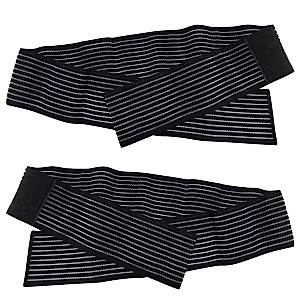 4 Pcs Wrap Bandage Support Protective Pad Brace Support Sleeve Support Braces Sports Safety Compression Sleeve Pads