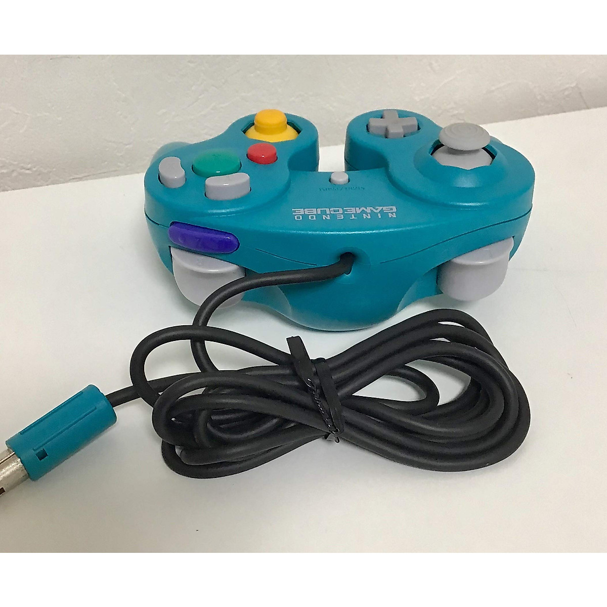 Nintendo GameCube dedicated controller emerald blue