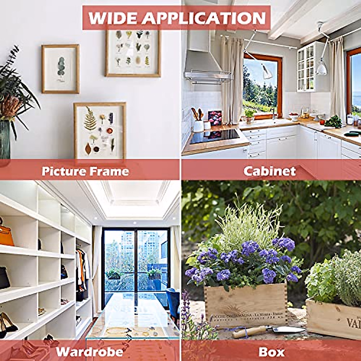 Relitec R 90 Degree Corner Clamp Clamping Squares Woodworking Tools Positioning Squares Right Angle Clamp Wood Clamps for Gluing Cabinets Picture Frames or Drawers Set of 8（3" 4"）