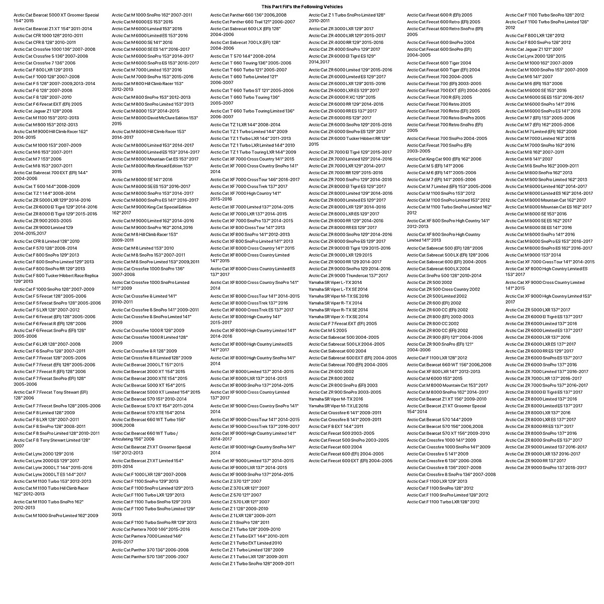 Woodys Tat4-9975 6 Trail Carbide a C