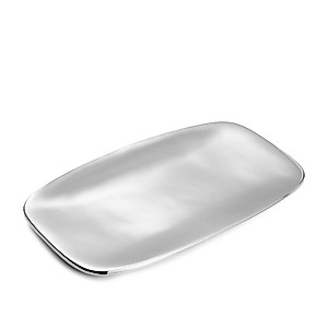 Nambe 9-1/2-by-18-inch Metal Alloy Rectangular Platter