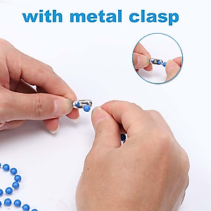 SUNKIM 18 Pcs Beer Festival Shot Glass on Beaded Necklaces Beer Festival Plastic Shot Glass Necklaces Beer Festival Cups for Bavarian German Beer Festival,6 Styles