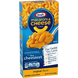 Kraft Original Flavor Macaroni and Cheese Meal (7.25 oz Box)