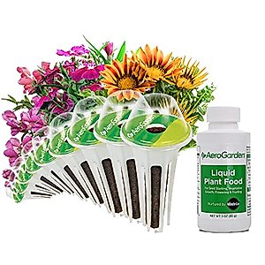 AeroGarden Mountain Meadows Flower Seed Pod Kit (9-pod), Pink/Yellow
