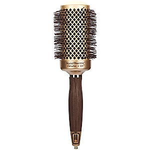 Olivia Garden NanoThermic Ceramic + Ion Round Thermal Hair Brush NT-54 (2 1/8")