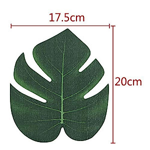 DIY Balloon Garland Hawaiian Summer Party Tropical Flamingo Theme Party Decor Palm Leaves Hot Pink Chrome Green Balloons Garland Perfect for Baby Shower Bridal Shower Birthday Party Decorations