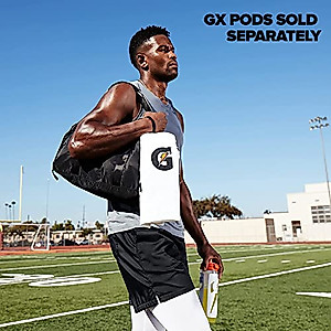 Gatorade Gx Hydration System, Non-Slip Gx Squeeze Bottles & Gx Sports Drink Concentrate Pods Black